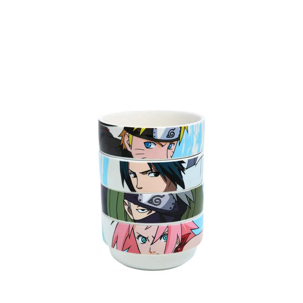 Set de Bowls apilables de ’Naruto Shippuden’. - SOTOMONTE