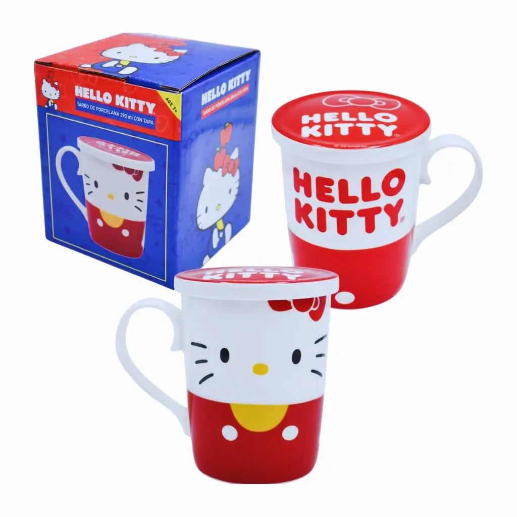 Taza de Hello Kitty con Tapa - SOTOMONTE